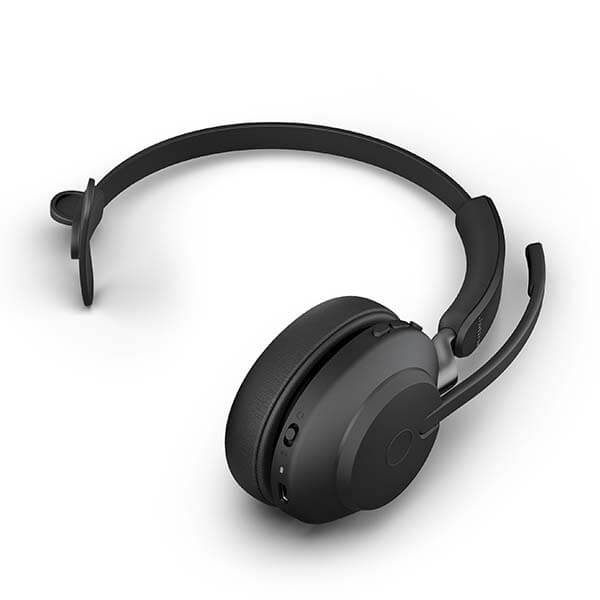 Jabra Evolve2 65 USB-C MS Teams Mono Headset with Stand | 26599-899-889 ...